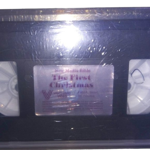 New Media Bible | Media | The First Christmas Vhs Video Tape Vanguard ...